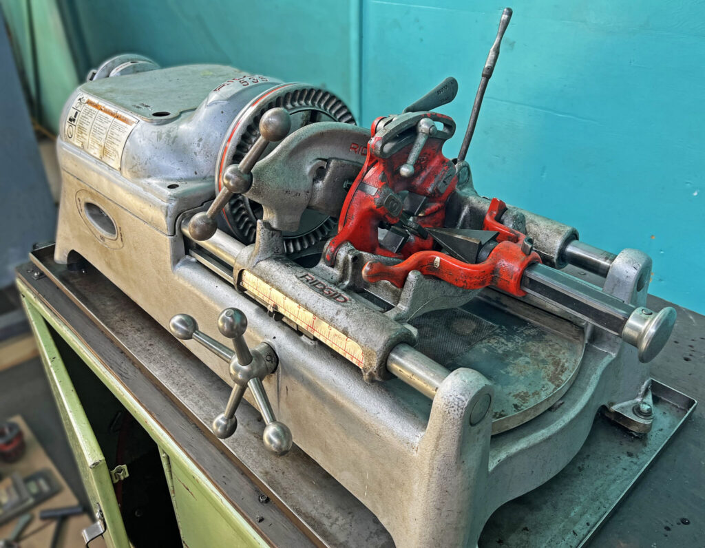 Ridgid Model 535 Threading Machine - Norman Machine Tool