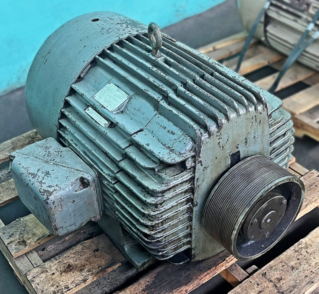 General Electric 60 HP Tri-Clad Induction Motor - Norman Machine Tool