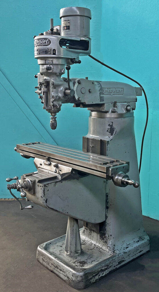 Bridgeport 9" x 42" Vertical Milling Machine, Series I - Norman Machine ...
