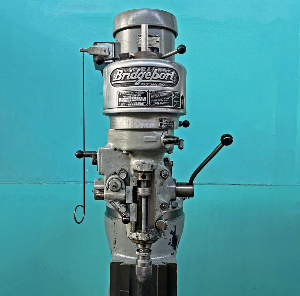 Bridgeport 9" x 42" Vertical Milling Machine, Series I - Norman Machine ...