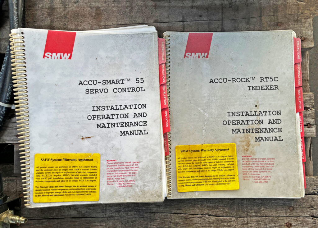 SMW Accu-Smart 55 Servo Control with Accu-Rock RT5C Indexer - Norman ...