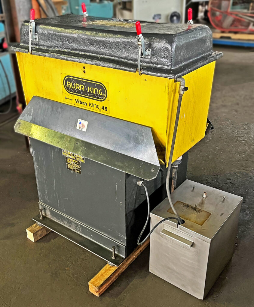 Burr King 4.5 Cubic Feet Vibra King 45 Vibratory Chamber - Norman ...