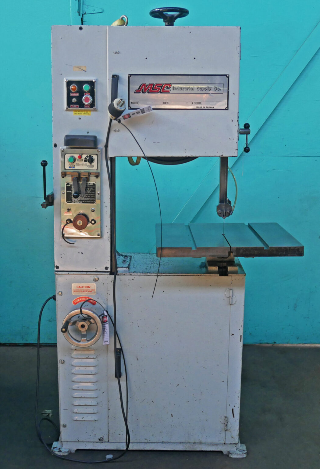 MSC 18" Vertical Band Saw with Blade Welder - SALE PENDING 10/09/2025 ...
