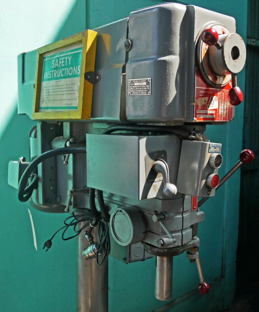 Powermatic 20" Variable Speed Floor Model Drill Press, No. 1200 ...
