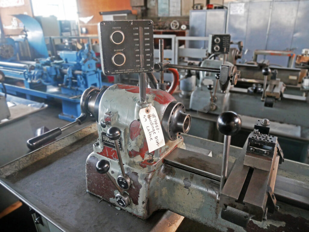 Hardinge 9" x 36" Second Operation Lathe, DSM-59 - Norman Machine Tool