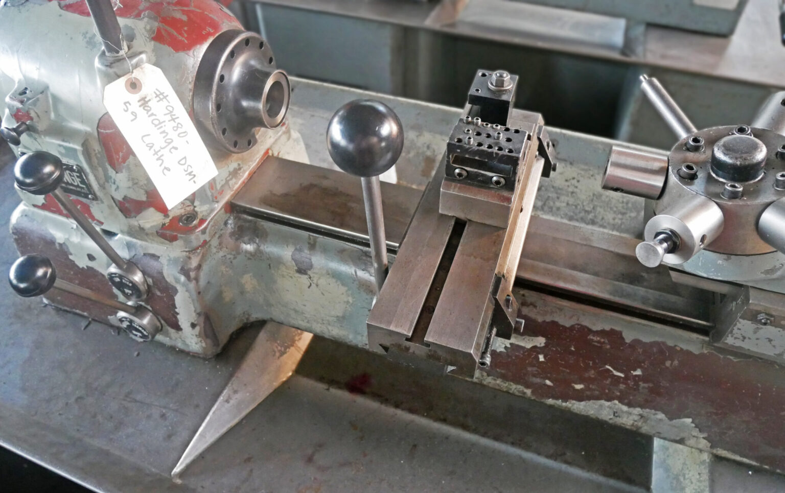 Hardinge 9" x 36" Second Operation Lathe, DSM-59 - Norman Machine Tool