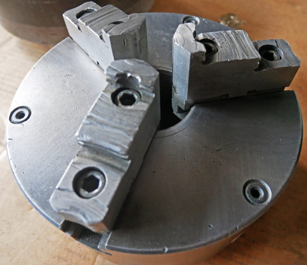 Quality 8" Top Reversible 3-Jaw Chuck with L-00 Mount, Polish Made ...