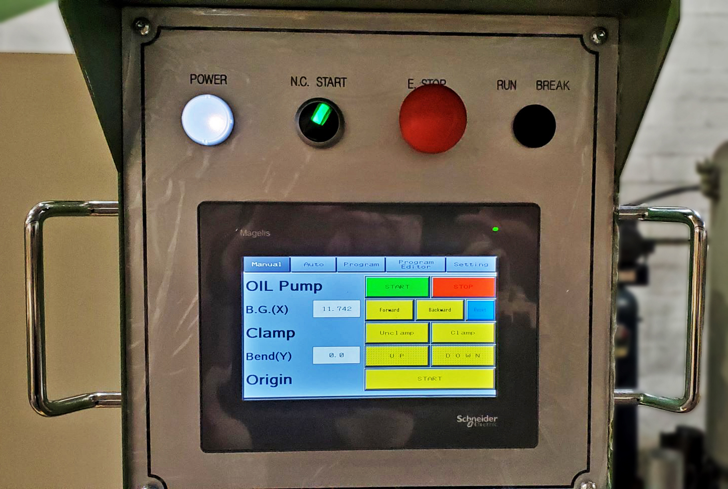 Chicago Dreis & Krump 72" x 1/4" Heavy Duty Hydraulic Leaf Brake, HSB ...