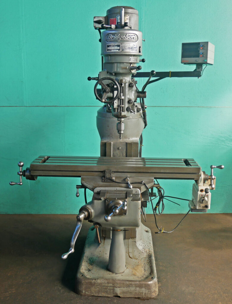 Bridgeport 9" x 42" Vertical Milling Machine, Series I - Norman Machine ...