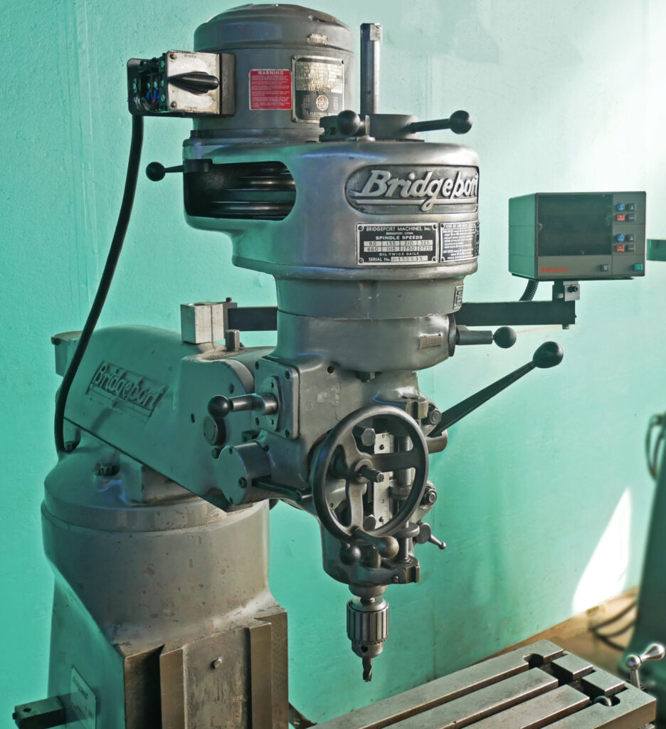 Bridgeport 9" x 42" Vertical Milling Machine, Series I - Norman Machine ...