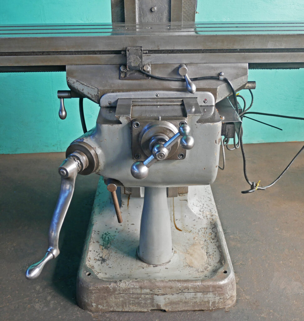 Bridgeport 9" x 42" Vertical Milling Machine, Series I - Norman Machine ...