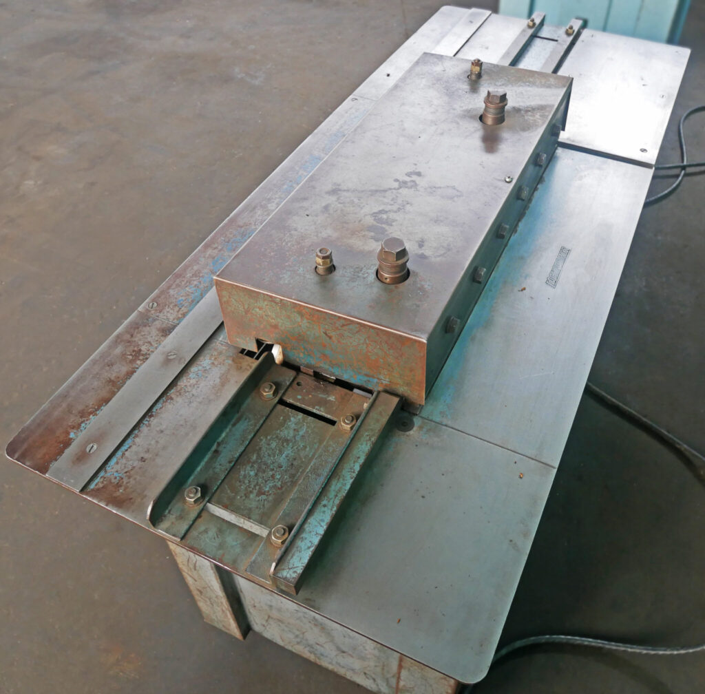 Lockformer 24 Gauge Button Punch Snap Lock Machine - Norman Machine Tool