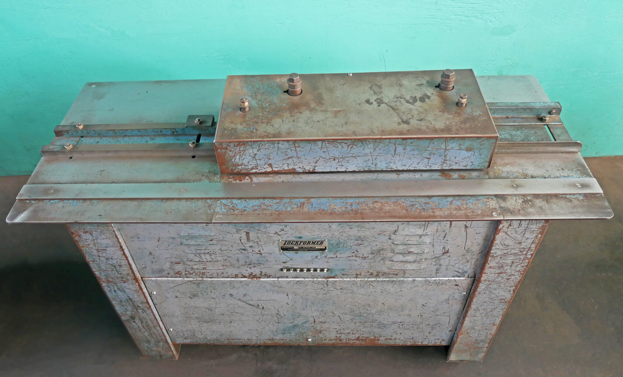 Lockformer 24 Gauge Button Punch Snap Lock Machine - Norman Machine Tool