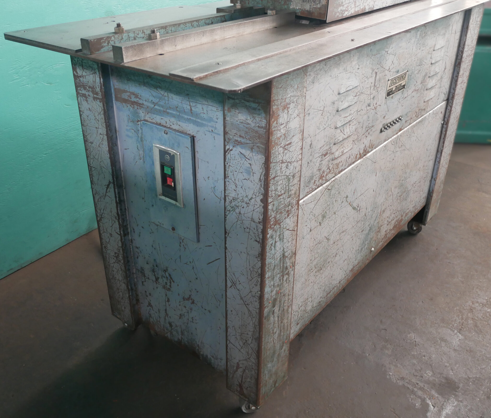 Lockformer 24 Gauge Button Punch Snap Lock Machine - Norman Machine Tool