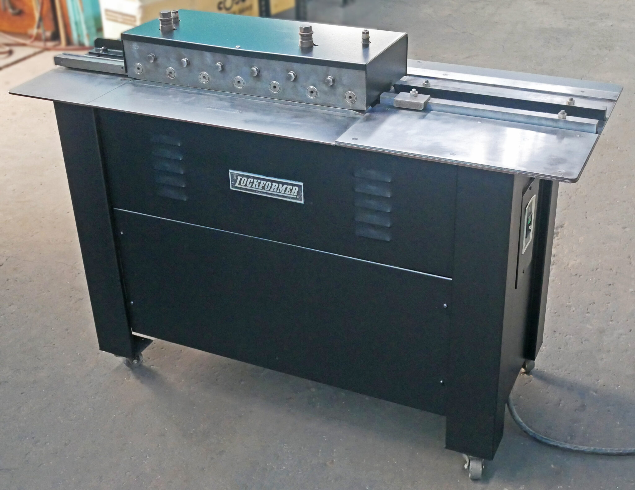 Lockformer 24 Gauge Button Punch Snap Lock Machine - SALE PENDING 06/20 ...