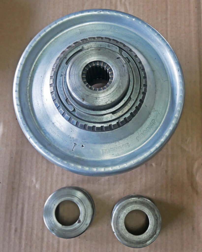 Jacobs 9" Front-Mounted Spindle Nose Lathe Collet Chuck with Rubber ...