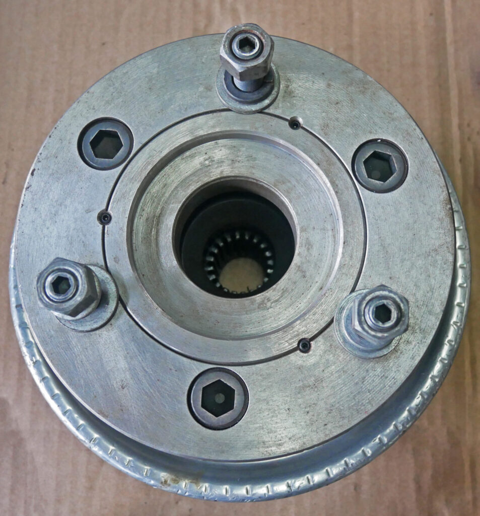 Jacobs 9" Front-Mounted Spindle Nose Lathe Collet Chuck with Rubber ...