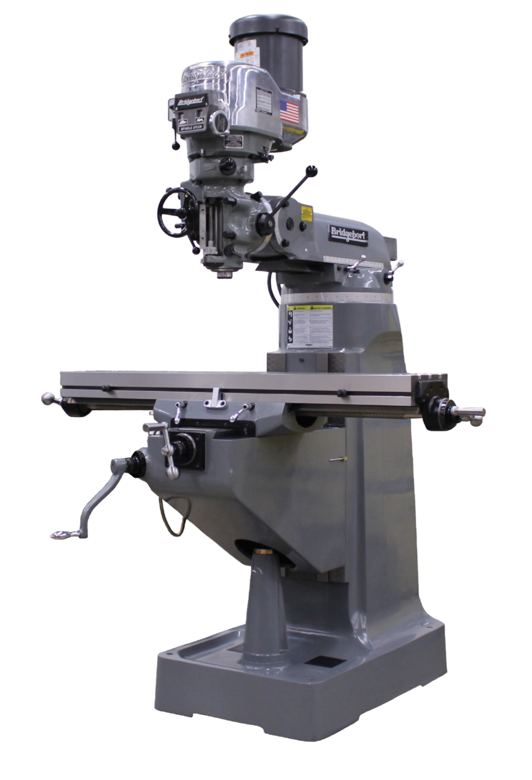 Bridgeport 9" x 49" Vertical Milling Machine, Series I - Norman Machine ...
