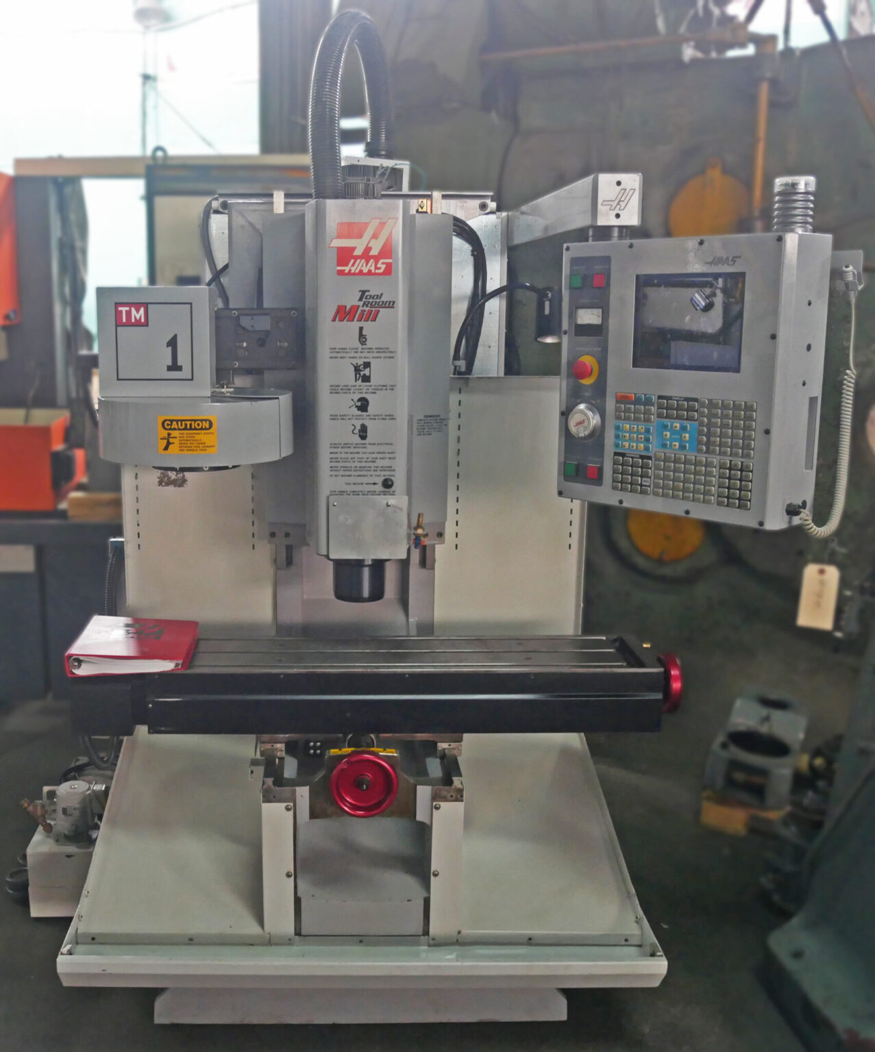 Haas 10" x 47" 3-Axis CNC Tool Room Milling Machine, TM-1 - Norman ...