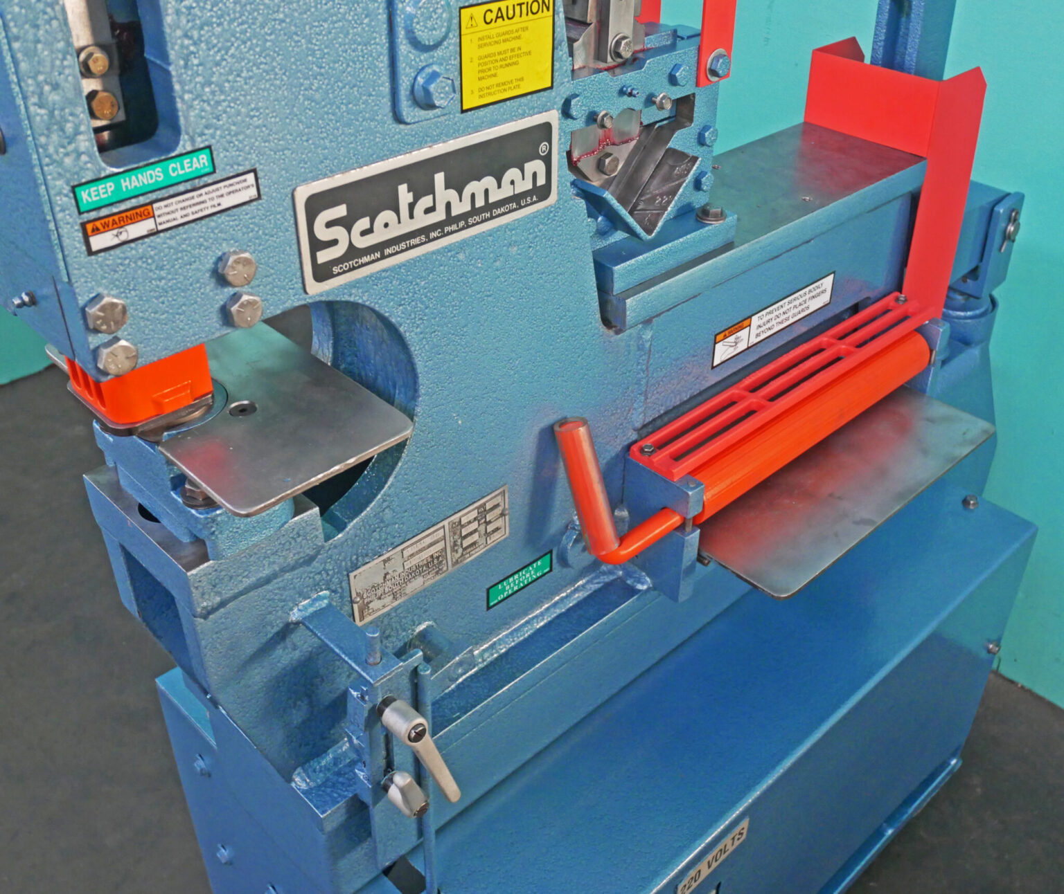Scotchman 40 Ton Hydraulic Ironworker, 4014-CM - Norman Machine Tool
