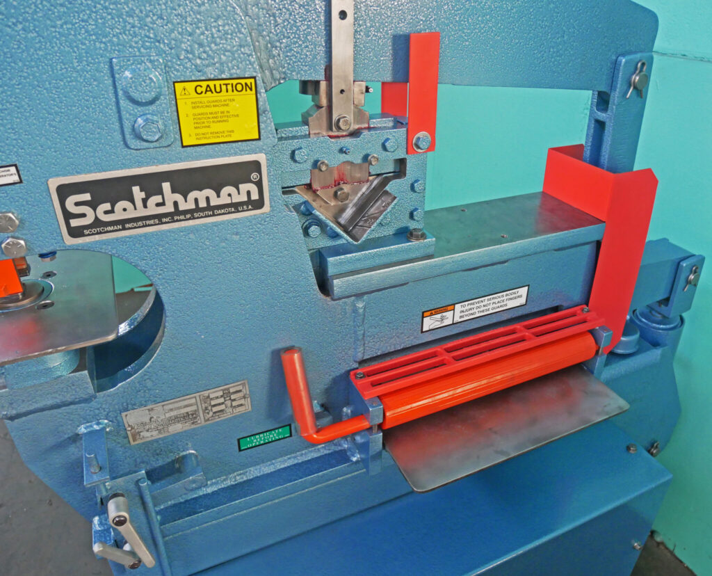 Scotchman 40 Ton Hydraulic Ironworker, 4014-CM - Norman Machine Tool
