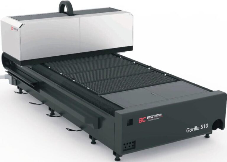 Bescutter 'Gorilla 510' 5' x 10' 3kW Fiber Laser with Gantry Enclosure ...