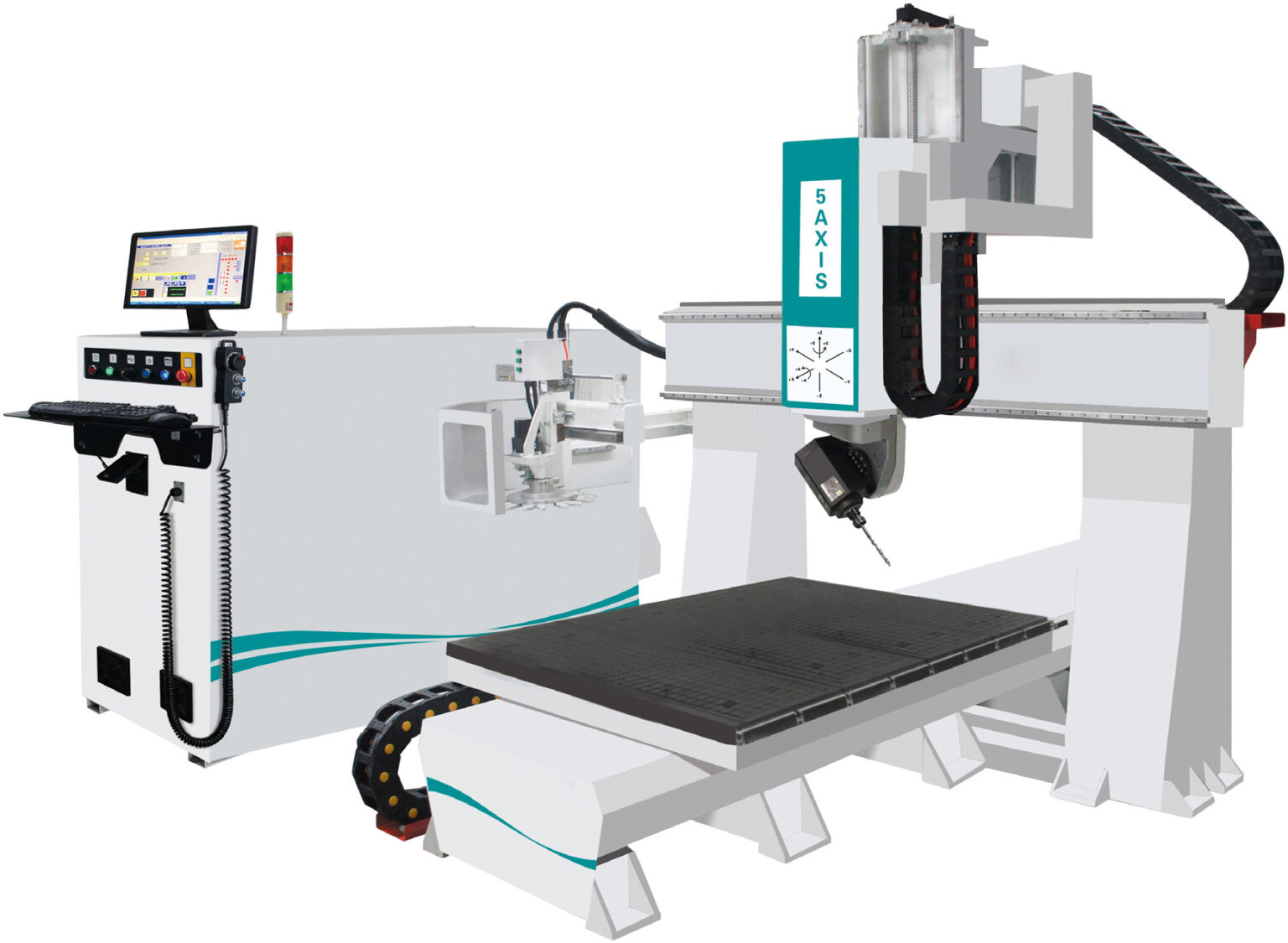 Techno CNC Systems 5-Axis CNC Working Center - Norman Machine Tool